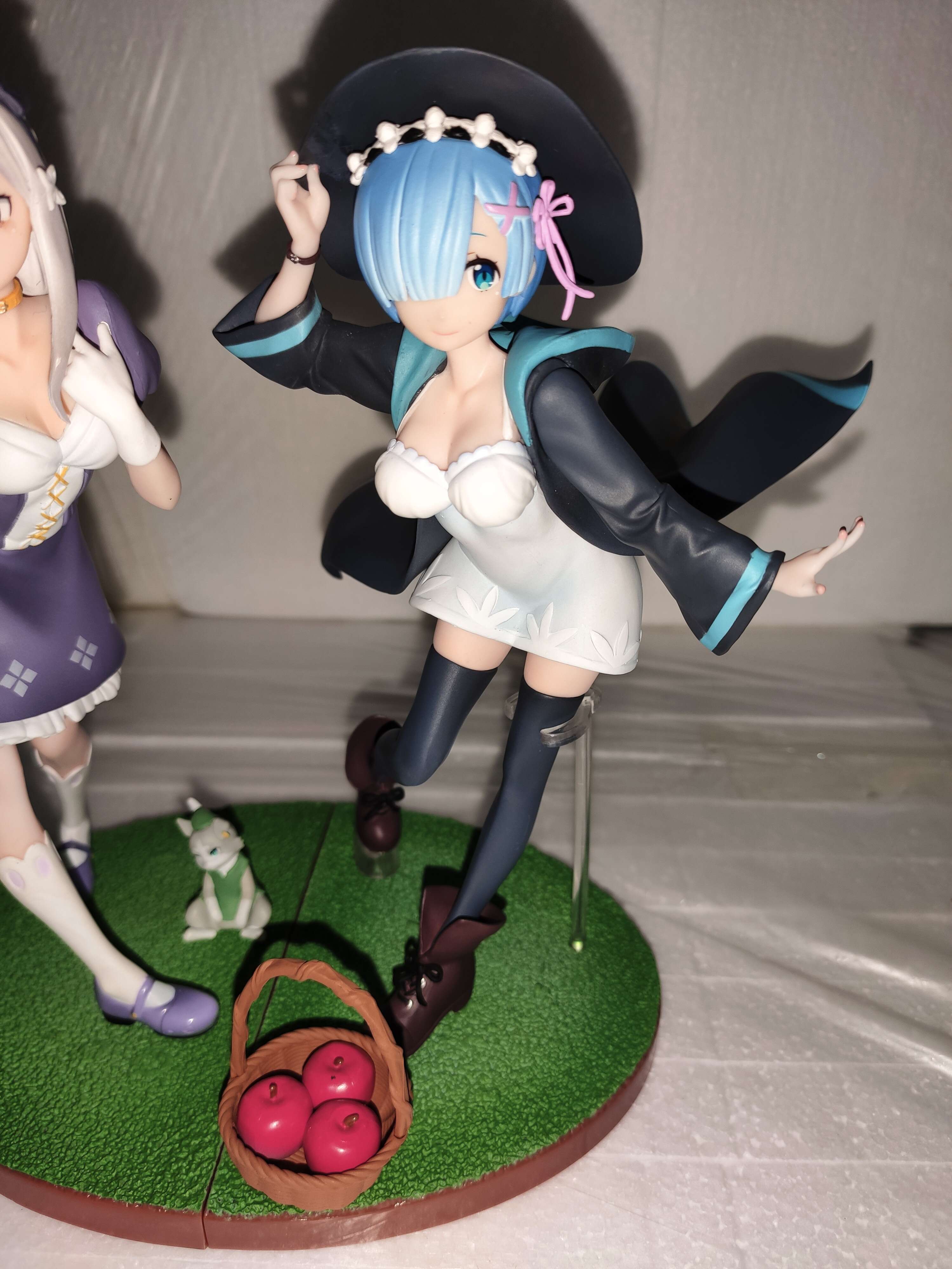 【移不动】一番kuji 从零开始的异世界生活 雷姆 黑色 白色 手办