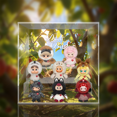 【移不动】popmart DearBirds 毛绒挂件 亚克力潮玩展示盒