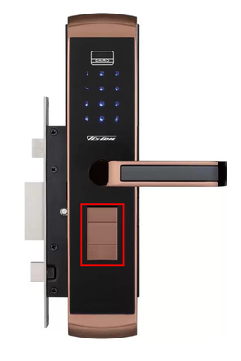 必达智能锁原厂原装配件v3锁心盖钥匙盖恒大门锁金属盖