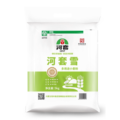河套多用途筋道爽滑面粉5kg