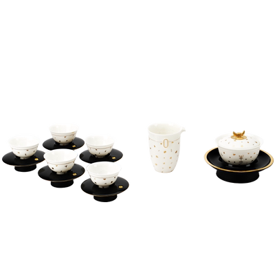 万仟堂牛年牛气冲天高档礼盒茶具