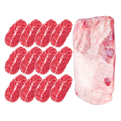 澳谷牧场原切谷饲牛排板腱