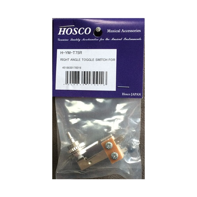 日本产HOSCO H-YM-T75R电吉他贝斯档位开关切换开关含柄帽3档
