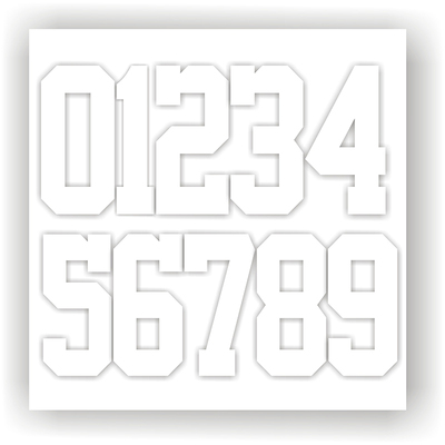 准者号码体定制烫画球服印字印号