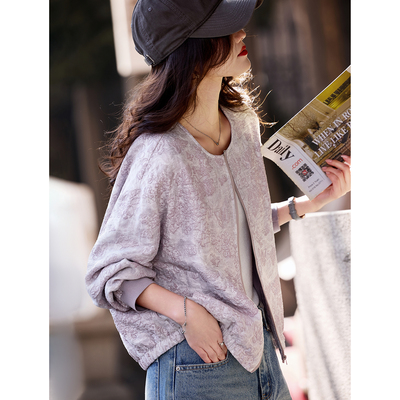 苏醒的乐园2026春刺绣设计短外套