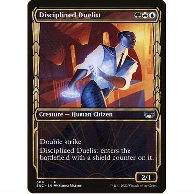 万智牌 MTG 简中 守矩斗客 (Showcase) 新卡佩纳 SNC 304