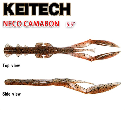 日本KEITECH路亚软饵竹节虾