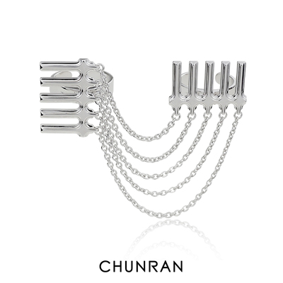 chunran925银原创双指戒指