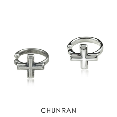 CHUNRAN十字耳夹无耳洞耳骨夹