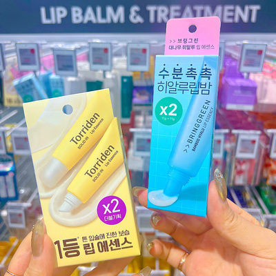 oliveyoung唇膏集合！torriden桃瑞丹bringgreen芭兰歌林润唇啫喱