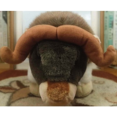 （定做）格陵兰麝牛musk-ox毛绒玩具公仔stuffed plush toy
