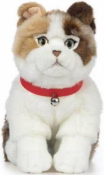 （代购）仿真苏格兰折耳猫scottish fold cat毛绒玩具公仔