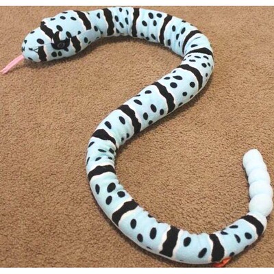 （代购）美国wild republic仿真响尾蛇rattlesnake毛绒玩具公仔