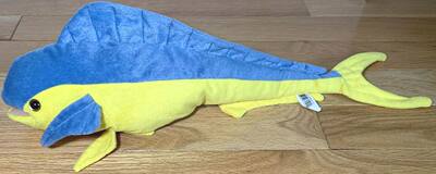 （代购）美国sunny toys仿真鬼头刀鲯鳅dorado毛绒玩具公仔手偶