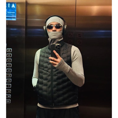 Nk平替 全压胶 户外运动训练跑步轻薄羽绒马甲内胆保暖背心 男女