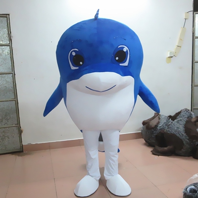 定做动漫海洋动物园海豚江豚卡通人偶穿戴巡演装扮布偶道具衣服装