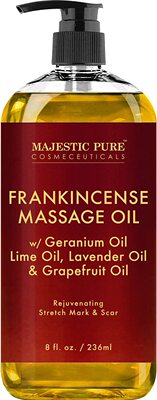 美国代购Stretch Mark and Scar Frankincense Massage Oil by Ma