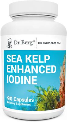 美国代购Dr. Berg's Icelandic Sea Kelp Supplement - Pure Heal