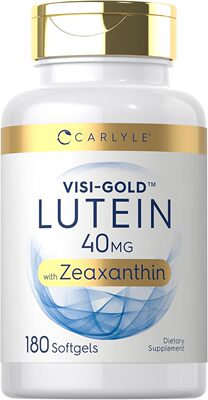 美国代购Carlyle Lutein and Zeaxanthin 40 mg | 180 Softgels |