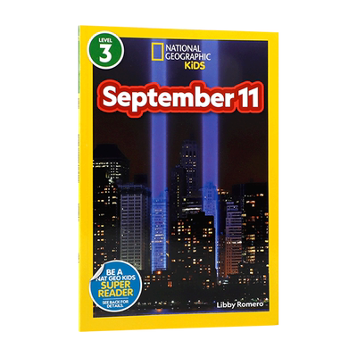 英文原版美国国家地理分级读物：9.11（第3级：事实阅读）NG Readers: September 11 (L3)10-14岁中小学生英语课外阅读科普