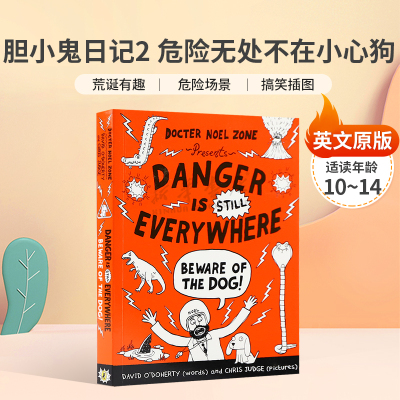 预售英文原版Danger is Still Everywhere: Beware of the Dog胆小鬼日记2危险无处不在小心狗极具幽默感的避开各种危险手册