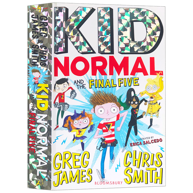 预售麻瓜小子4 Kid Normal and the Final Five进口英文原版麻瓜小孩章节桥梁书英雄儿童文学小说青少年读物学生课外阅读6-12岁