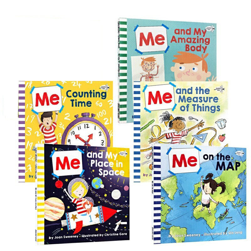 英文原版进口图书 Me and My系列5册科普认知读物Me And My Place, my amazing body吴敏兰绘本123推荐书 ...