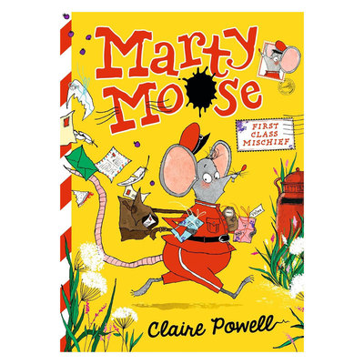 预售英文原版Marty Moose #1: First Class Mischief马蒂穆斯 头等麻烦事趣味动物友谊冒险故事插图章节 搞笑冒险 友谊故事平装