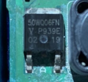 直拍 50WQ06FN 贴片 MOS管场效应管 TO252封装 新品原装IR