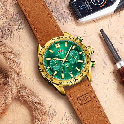 minifocus新款休闲夜光防水手表