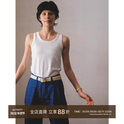 CycleDocument无袖打底背心