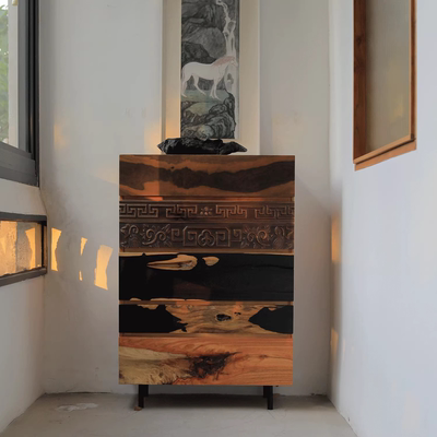 野木孤品创意多斗柜现代中式