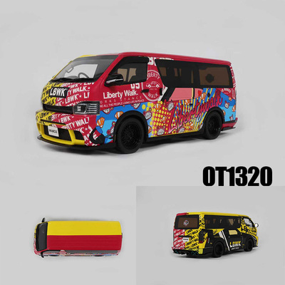 GT Spirit 1:18 丰田海狮Toyota Hiace LBWK OT1320 仿真汽车模型