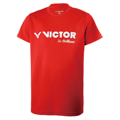 胜利威克多VICTOR 82028羽毛球服儿童款吸汗透气运动T恤速干