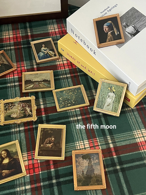 世界名画人物造型树脂冰箱贴