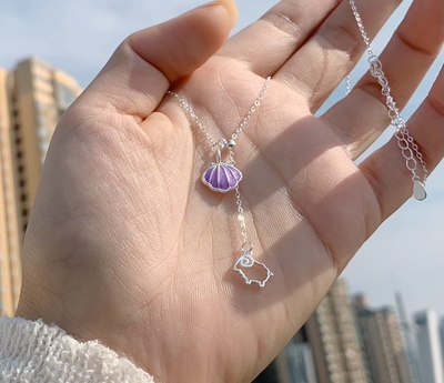 贝壳无品牌925纯银吊坠925纯银