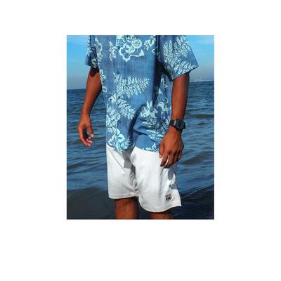 代购quiksilver男士短裤速干防晒白色棉质沙滩夏季下装爆款休闲