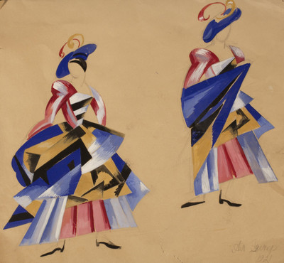 M431【俄罗斯】亚历山德拉·埃克斯特 Alexandra Exter 绘画图库