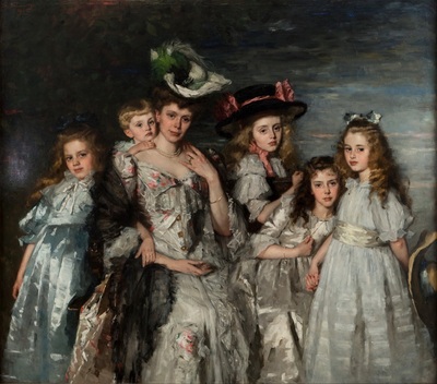 YC809【荷兰】萨瑞茨·施瓦茨（Therese Schwartze）肖像油画素材