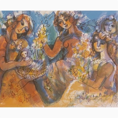 YC045【挪威】Thorstein Rittun 绘画、版画网传电子图库.