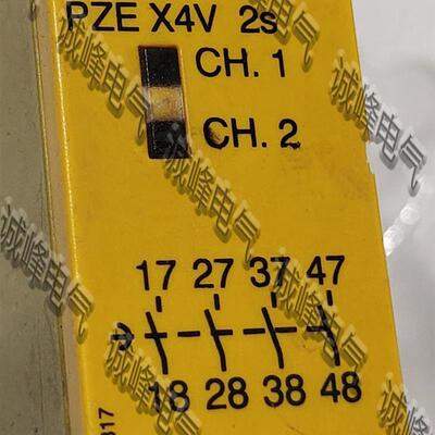 原装皮尔兹安全继电器PZE  X4V-2S  774582    PZE  X4V8  774584