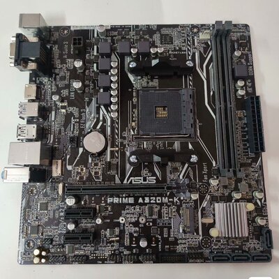 议价包邮ASUS/华硕A320M-K主板 有挡板 扣具 成色新