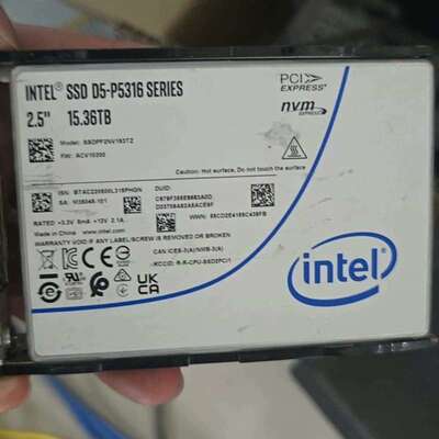 议价原盒子Intelp5316 15.36T pcie4.0#I