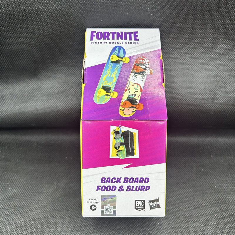 正版外贸FORTNITE塑料合金手指滑板迷你指尖减压玩具小摆件展品