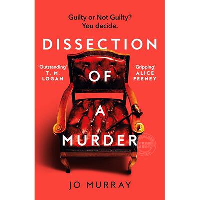 谋杀案剖析 Jo Murray 惊悚悬疑小说 英文原版 Dissection of a Murder