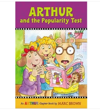 现货 Arthur and the Popularity Test: An Arthur Chapter Book (Marc Brown Arthur Chapter Books)
