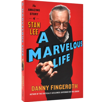 现货 非凡人生 斯坦李的精彩故事 漫威之父 蜘蛛侠 钢铁侠 英文原版 A Marvelous Life: The Amazing Story of Stan Lee