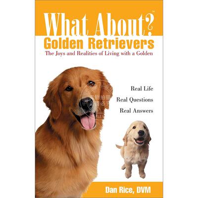 预售 按需印刷 金毛猎犬呢 Daniel Rice 英文原版 What about Golden Retrievers