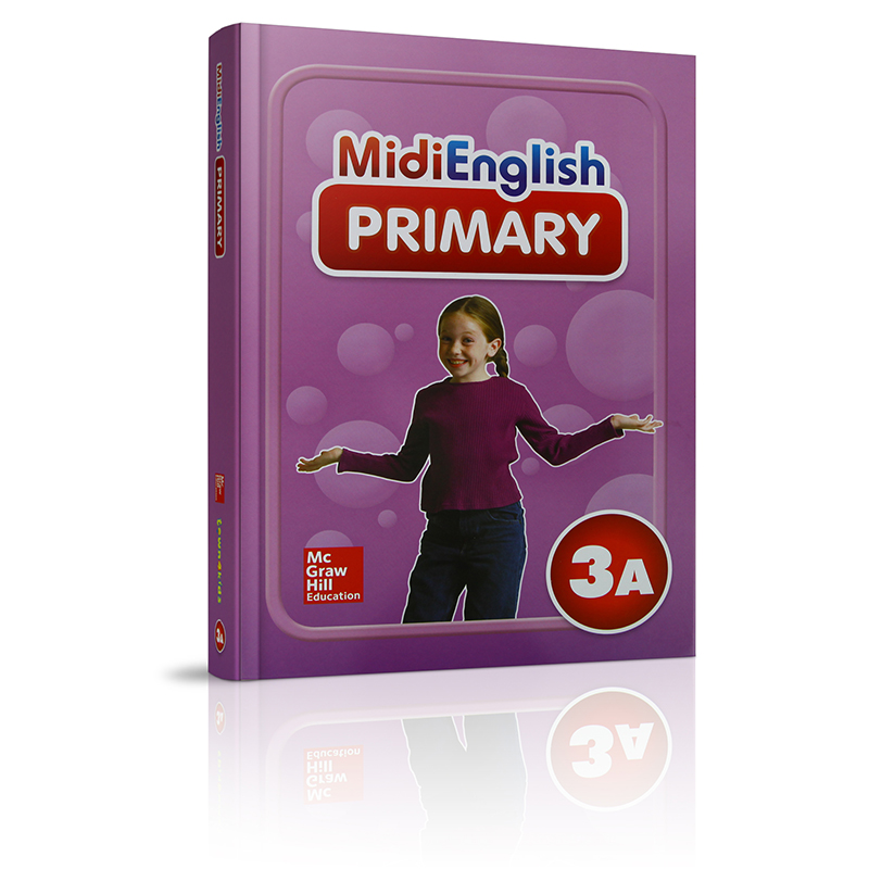 现货 Midi English Primary Student Pack 3A米迪少儿英语 3A_虎窝淘