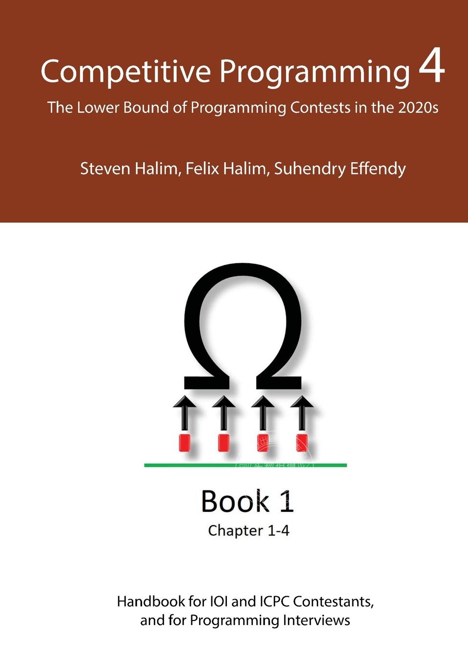 预售按需印刷 Competitive Programming 4- Book 1竞争性编程4-第1册 Steven Halim英文原版_虎窝淘